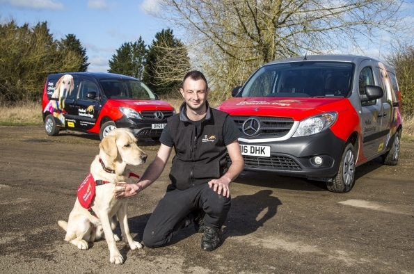 CHARITY SNIFFS OUT THE RIGHT VAN FOR THE JOB FROM MERCEDES-BENZ ...