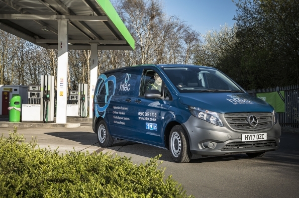 Mercedes-Benz Vito is HTEC’s new ‘pump action hero’ - Mercedes Vans