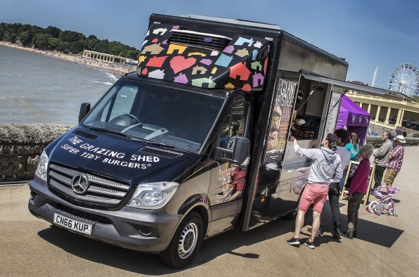Coming to you... Wales’ best burgers, served up from a Mercedes-Benz ...