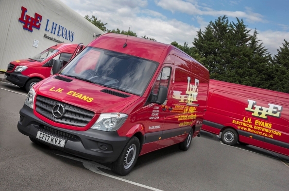 LH Evans recharges its fleet with new Mercedes-Benz Sprinters - Mercedes Vans