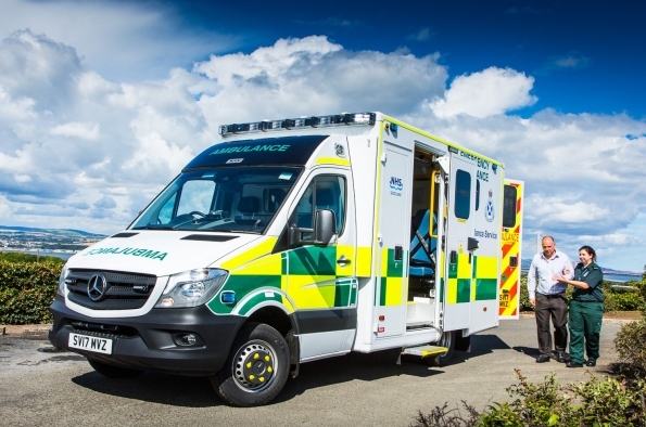 Mercedes-Benz works in partnership with Scottish Ambulance Service to ...