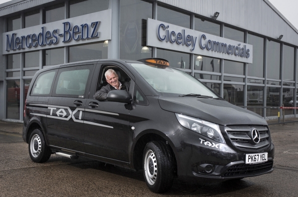 Airport cabbie Paul is flying high with Ciceley’s first Mercedes-Benz ...