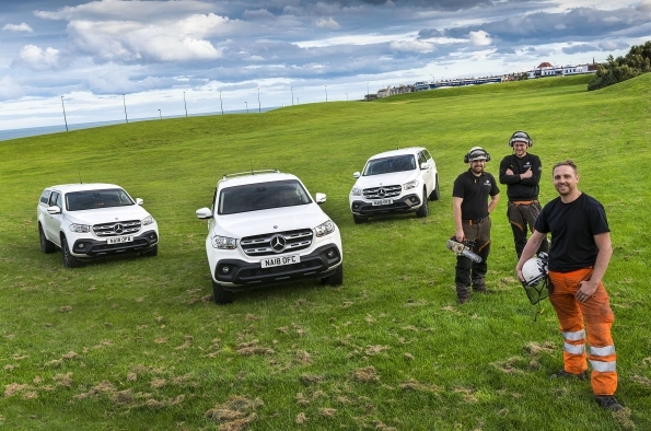 Tree surgeons branch out with their new Mercedes-Benz X-Class pickups ...