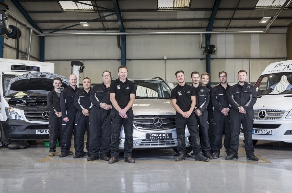 Mercedes-Benz Dealer Sparshatt launches dedicated van service centre ...