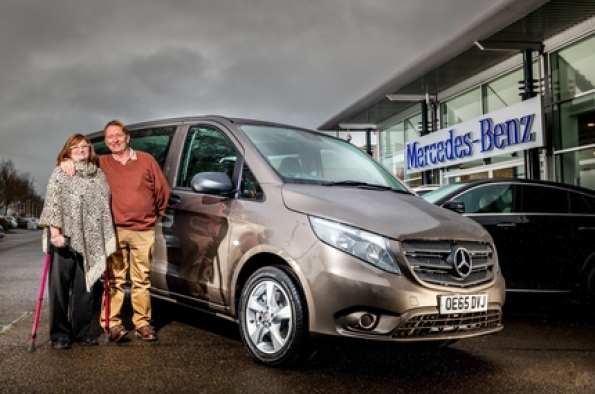 Mercedes-Benz New Vito sets couple on the road to a brighter future ...