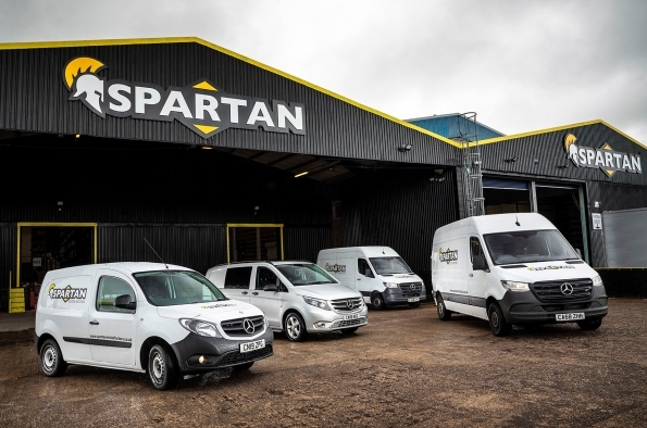 Spartan marches on with more Mercedes-Benz vans from Euro Commercials ...
